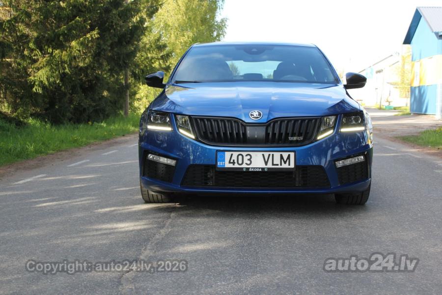 Blue Skoda Octavia 2019 in Tallinn, with an engine capacity of 2.00 L and mileage of 98 thousand km for 17900 €, photo 1 on AUTOMOTO.COM.LV