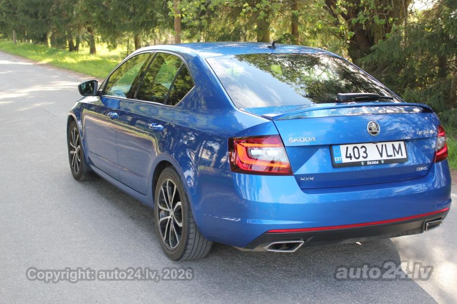 Blue Skoda Octavia 2019 in Tallinn, with an engine capacity of 2.00 L and mileage of 98 thousand km for 17900 €, photo 3 on AUTOMOTO.COM.LV