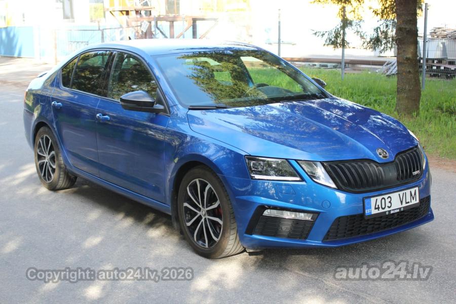 Blue Skoda Octavia 2019 in Tallinn, with an engine capacity of 2.00 L and mileage of 98 thousand km for 17900 €, photo 6 on AUTOMOTO.COM.LV