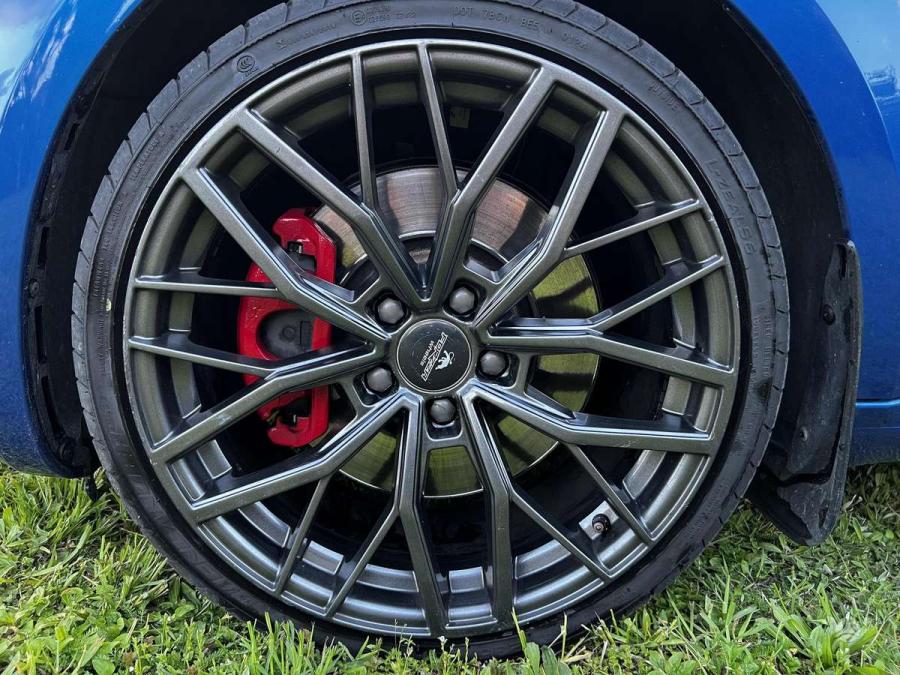Blue Skoda Octavia 2019 in Kaunas, with an engine capacity of 1.98 L and mileage of 147 thousand km for 17750 €, photo 6 on AUTOMOTO.COM.LV