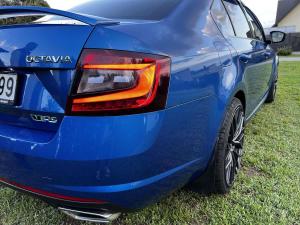 Blue Skoda Octavia 2019 in Kaunas, with an engine capacity of 1.98 L and mileage of 147 thousand km for 17750 €, photo 7 on AUTOMOTO.COM.LV