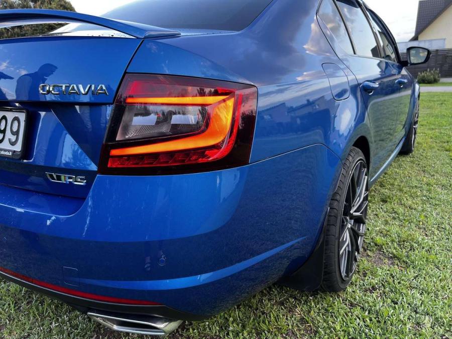 Blue Skoda Octavia 2019 in Kaunas, with an engine capacity of 1.98 L and mileage of 147 thousand km for 17750 €, photo 7 on AUTOMOTO.COM.LV