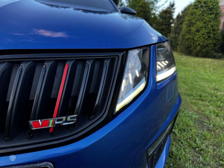 Blue Skoda Octavia 2019 in Kaunas, with an engine capacity of 1.98 L and mileage of 147 thousand km for 17750 €, photo 8 on AUTOMOTO.COM.LV
