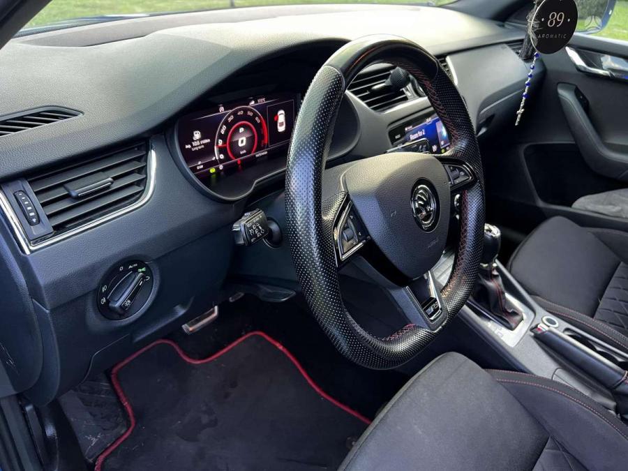 Blue Skoda Octavia 2019 in Kaunas, with an engine capacity of 1.98 L and mileage of 147 thousand km for 17750 €, photo 12 on AUTOMOTO.COM.LV