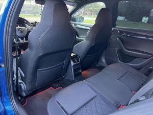 Blue Skoda Octavia 2019 in Kaunas, with an engine capacity of 1.98 L and mileage of 147 thousand km for 17750 €, photo 15 on AUTOMOTO.COM.LV
