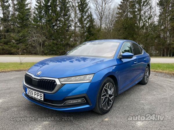 Синий Шкода Октавия 2020 в Таллин, объемом двигателя 1.00 л и пробегом 64 тыс. км за 16900 €, фото 1 на AUTOMOTO.COM.LV