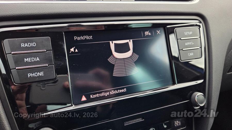 Blue Skoda Octavia 2020 in Tallinn, with an engine capacity of 1.50 L and mileage of 204 thousand km for 9990 €, photo 16 on AUTOMOTO.COM.LV