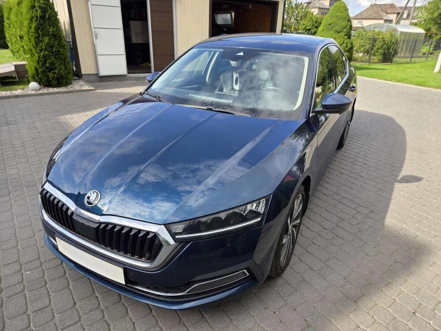 Blue Skoda Octavia 2020 in Kaunas, with an engine capacity of 1.97 L and mileage of 175 thousand km for 17550 €, photo 12 on AUTOMOTO.COM.LV