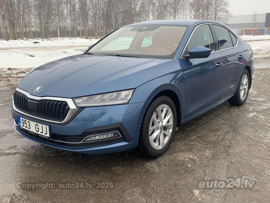 Blue Skoda Octavia 2021 in Tallinn, with an engine capacity of 1.00 L and mileage of 70 thousand km for 17490 €, photo 1 on AUTOMOTO.COM.LV