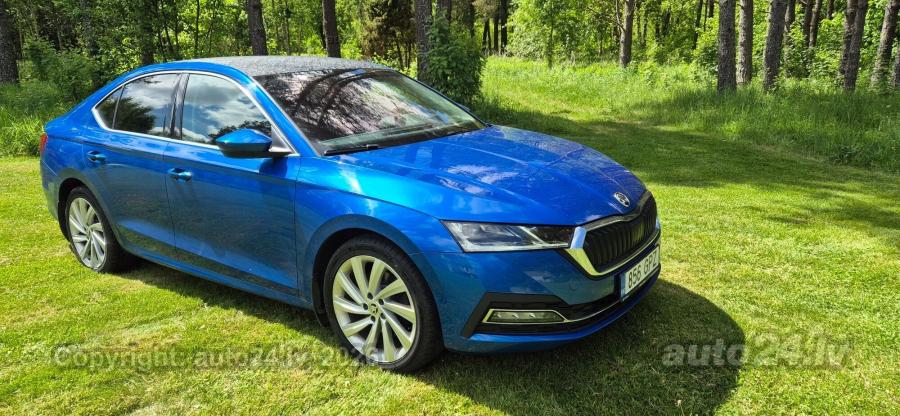 Zils Skoda Octavia 2021 Tallina, ar dzinēja tilpumu 2.00 L un nobraukumu 136 tūkst. km par 24400 €, foto 1 vietnē AUTOMOTO.COM.LV