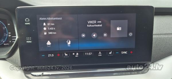 Blue Skoda Octavia 2021 in Tallinn, with an engine capacity of 2.00 L and mileage of 136 thousand km for 24400 €, photo 8 on AUTOMOTO.COM.LV