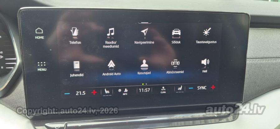 Zils Skoda Octavia 2021 Tallina, ar dzinēja tilpumu 2.00 L un nobraukumu 136 tūkst. km par 24400 €, foto 10 vietnē AUTOMOTO.COM.LV