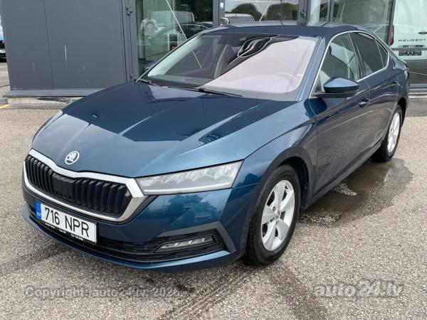 Zils Skoda Octavia 2021 Tartu, ar dzinēja tilpumu 1.50 L un nobraukumu 117 tūkst. km par 16990 €, foto 1 vietnē AUTOMOTO.COM.LV