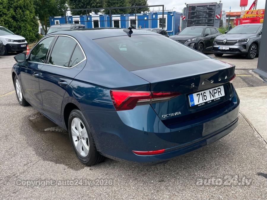 Blue Skoda Octavia 2021 in Tartu, with an engine capacity of 1.50 L and mileage of 117 thousand km for 16990 €, photo 9 on AUTOMOTO.COM.LV