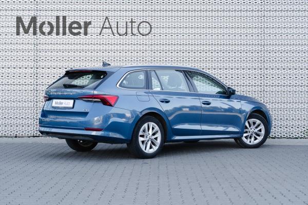 Zils Skoda Octavia 2021 Mārupe, ar dzinēja tilpumu 1.50 L un nobraukumu 58 tūkst. km par 17850 €, foto 4 vietnē AUTOMOTO.COM.LV