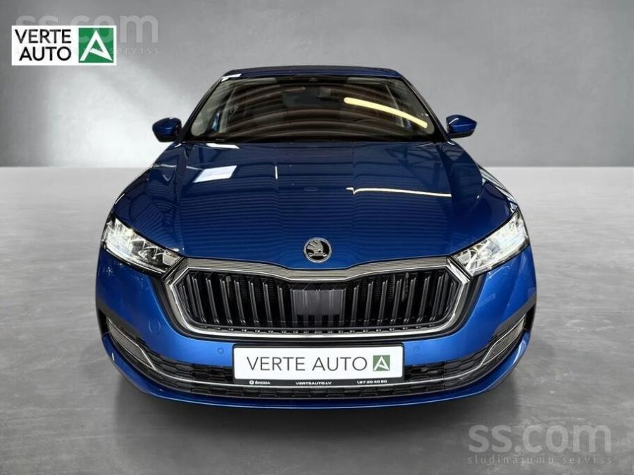 Blue Skoda Octavia 2021 in Riga, with an engine capacity of 1.50 L and mileage of 85 thousand km for 17790 €, photo 3 on AUTOMOTO.COM.LV