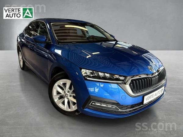 Blue Skoda Octavia 2021 in Riga, with an engine capacity of 1.50 L and mileage of 85 thousand km for 17790 €, photo 3 on AUTOMOTO.COM.LV