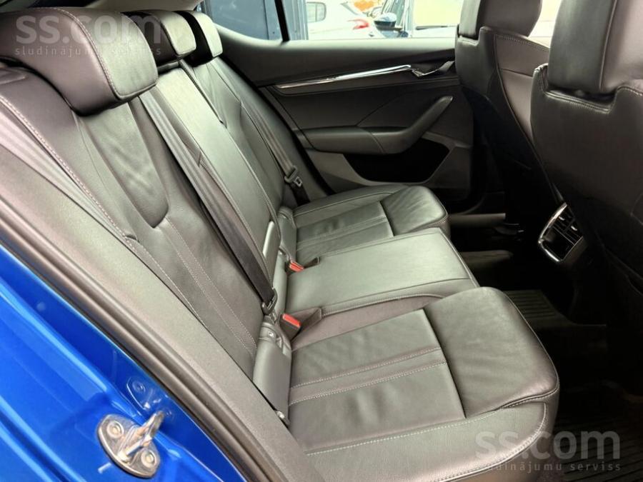 Blue Skoda Octavia 2021 in Riga, with an engine capacity of 1.50 L and mileage of 85 thousand km for 17790 €, photo 25 on AUTOMOTO.COM.LV