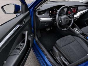 Blue Skoda Octavia 2021 in Vilnius, with an engine capacity of 1.50 L and mileage of 56 thousand km for 18750 €, photo 8 on AUTOMOTO.COM.LV
