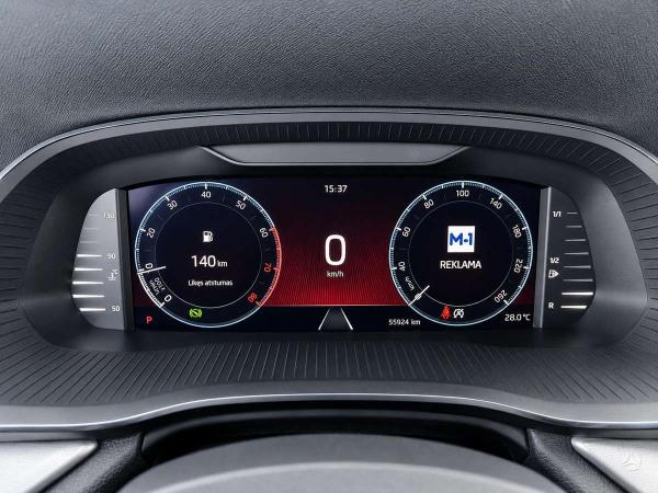 Zils Skoda Octavia 2021 Viļņa, ar dzinēja tilpumu 1.50 L un nobraukumu 56 tūkst. km par 18750 €, foto 9 vietnē AUTOMOTO.COM.LV