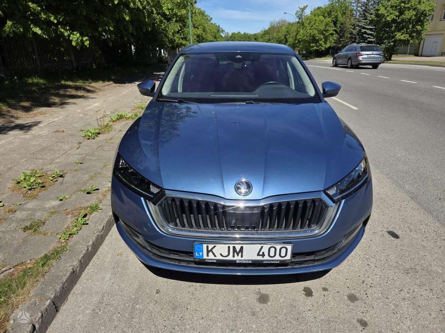 Синий Шкода Октавия 2021 в Клайпеда, объемом двигателя 1.50 л и пробегом 78 тыс. км за 15600 €, фото 1 на AUTOMOTO.COM.LV