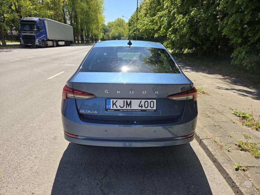 Синий Шкода Октавия 2021 в Клайпеда, объемом двигателя 1.50 л и пробегом 78 тыс. км за 15600 €, фото 6 на AUTOMOTO.COM.LV