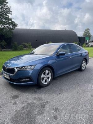 Blue Skoda Octavia 2021 in Riga, with an engine capacity of 1.50 L and mileage of 71 thousand km for 16800 €, photo 5 on AUTOMOTO.COM.LV