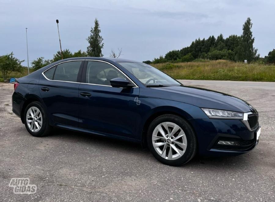 Zils Skoda Octavia 2022 Klaipėda, ar dzinēja tilpumu 1.50 L un nobraukumu 97 tūkst. km par 19100 €, foto 3 vietnē AUTOMOTO.COM.LV