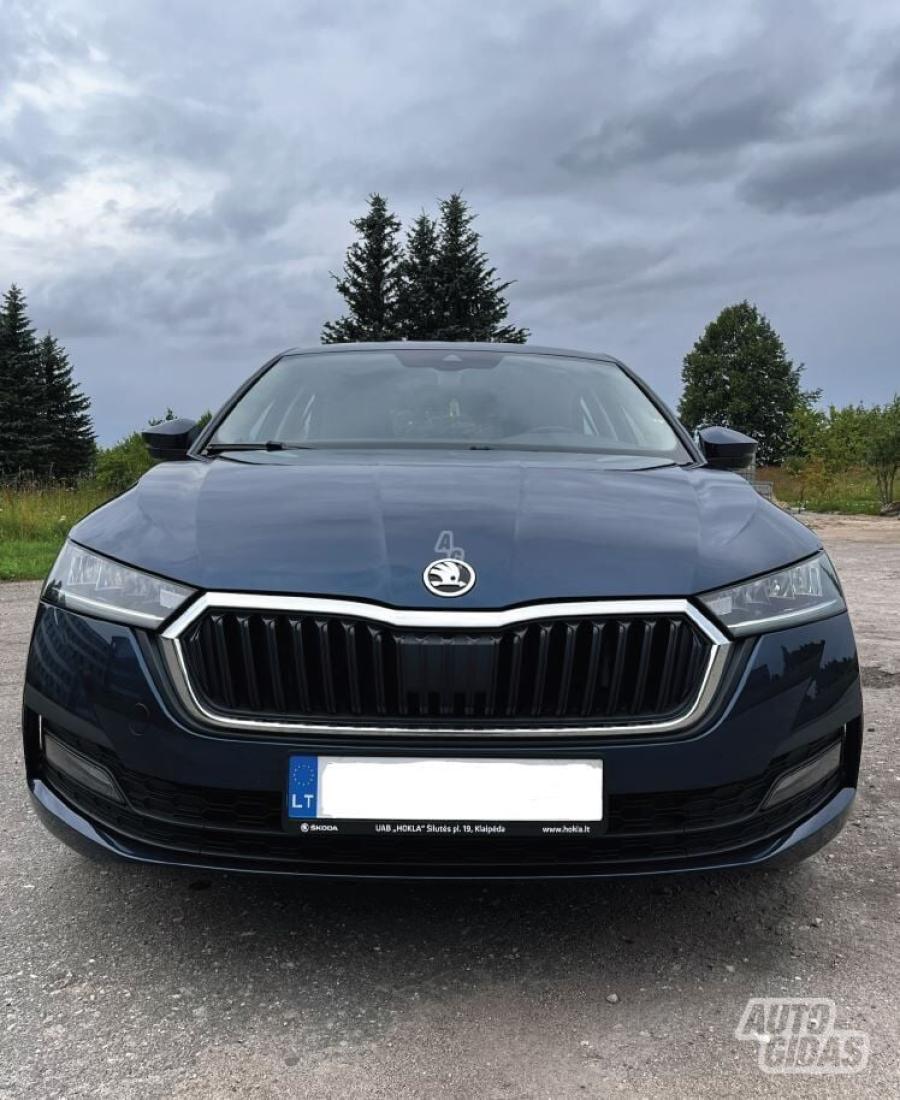 Zils Skoda Octavia 2022 Klaipėda, ar dzinēja tilpumu 1.50 L un nobraukumu 97 tūkst. km par 19100 €, foto 4 vietnē AUTOMOTO.COM.LV
