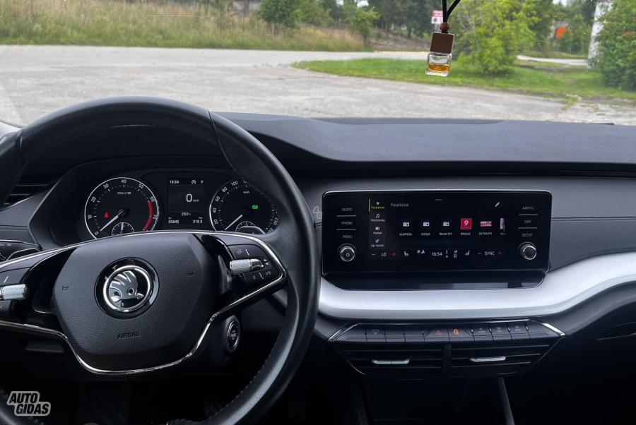 Zils Skoda Octavia 2022 Klaipėda, ar dzinēja tilpumu 1.50 L un nobraukumu 97 tūkst. km par 19100 €, foto 15 vietnē AUTOMOTO.COM.LV