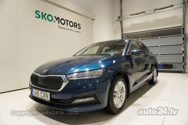 Zils Skoda Octavia 2023 Tallina, ar dzinēja tilpumu 1.50 L un nobraukumu 57 tūkst. km par 20900 €, foto 1 vietnē AUTOMOTO.COM.LV