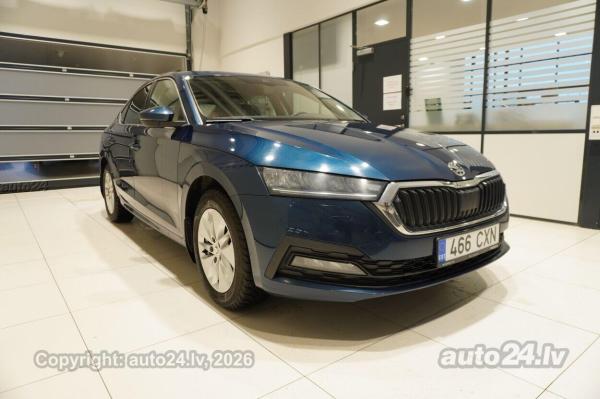 Zils Skoda Octavia 2023 Tallina, ar dzinēja tilpumu 1.50 L un nobraukumu 57 tūkst. km par 20900 €, foto 4 vietnē AUTOMOTO.COM.LV