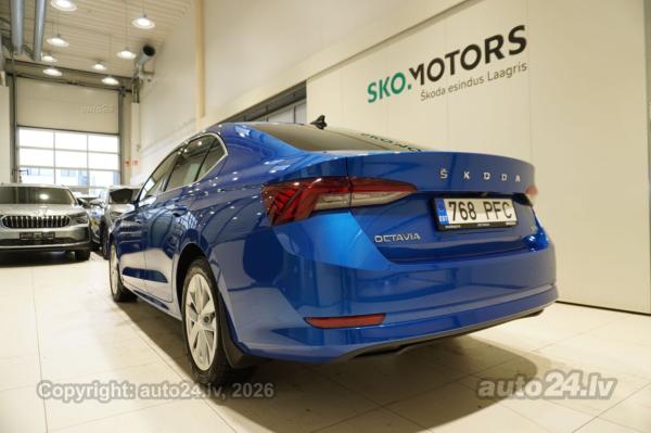 Blue Skoda Octavia 2024 in Tallinn, with an engine capacity of 1.00 L and mileage of 19 thousand km for 22500 €, photo 2 on AUTOMOTO.COM.LV