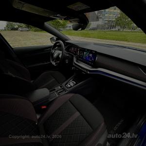 Zils Skoda Octavia 2024 Tallina, ar dzinēja tilpumu 2.00 L un nobraukumu 14 tūkst. km par 39000 €, foto 21 vietnē AUTOMOTO.COM.LV