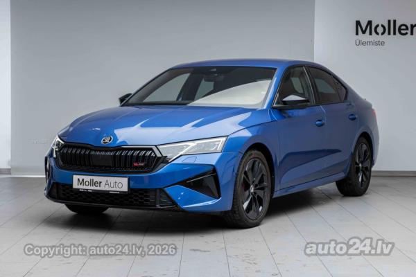 Zils Skoda Octavia 2024 Tallina, ar dzinēja tilpumu 2.00 L un nobraukumu 17 tūkst. km par 33500 €, foto 1 vietnē AUTOMOTO.COM.LV