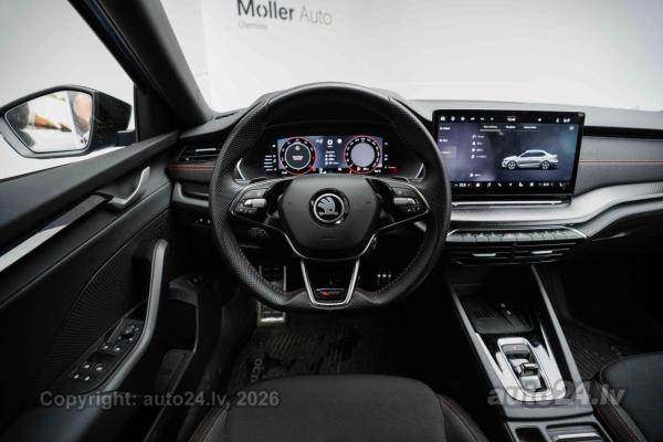 Zils Skoda Octavia 2024 Tallina, ar dzinēja tilpumu 2.00 L un nobraukumu 17 tūkst. km par 33500 €, foto 8 vietnē AUTOMOTO.COM.LV