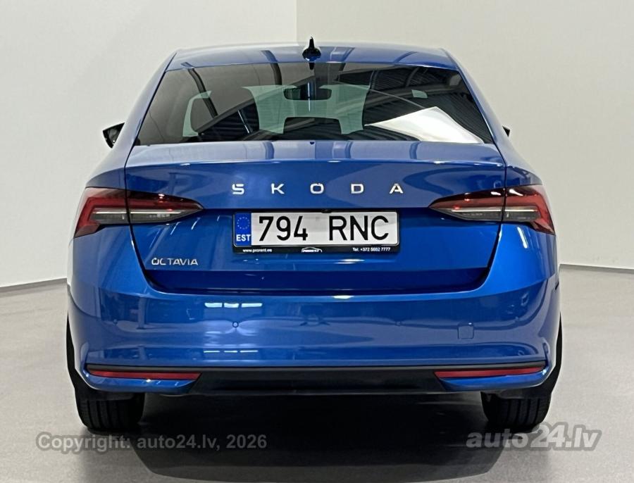 Blue Skoda Octavia 2024 in Tallinn, with an engine capacity of 2.00 L and mileage of 50 thousand km for 25900 €, photo 15 on AUTOMOTO.COM.LV