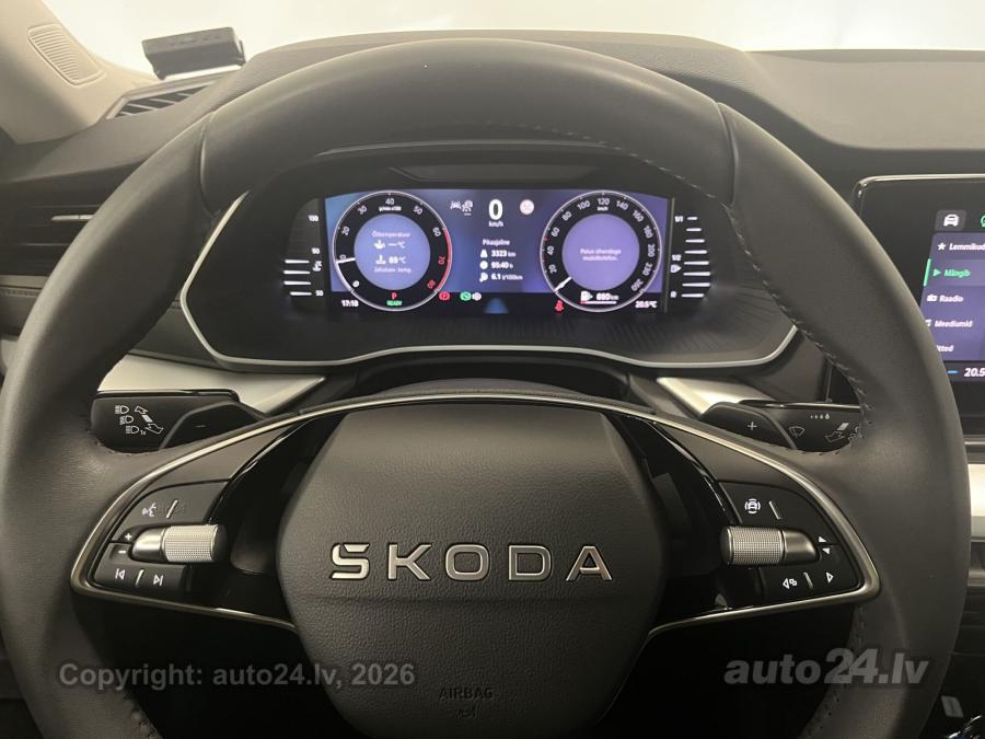 Синий Шкода Октавия 2025 в Таллин, объемом двигателя 1.50 л и пробегом 10 тыс. км за 29900 €, фото 19 на AUTOMOTO.COM.LV