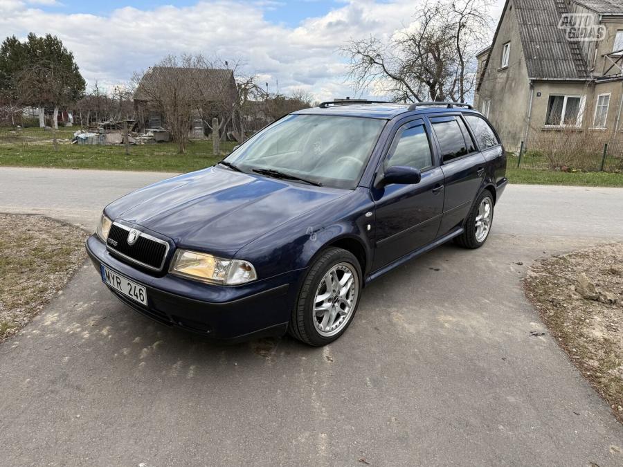 Blue Skoda Octavia 1999 in Vilkaviskis, with an engine capacity of 1.90 L and mileage of 364 thousand km for 1000 €, photo 1 on AUTOMOTO.COM.LV