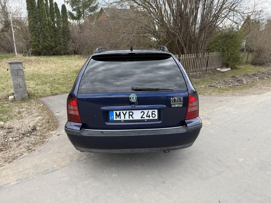 Blue Skoda Octavia 1999 in Vilkaviskis, with an engine capacity of 1.90 L and mileage of 364 thousand km for 1000 €, photo 8 on AUTOMOTO.COM.LV