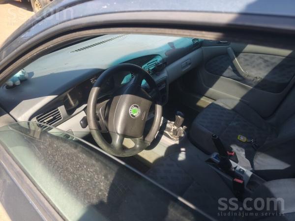 Синий Шкода Октавия 1999 в Рига, объемом двигателя 1.90 л и пробегом 405 тыс. км за 650 €, фото 1 на AUTOMOTO.COM.LV