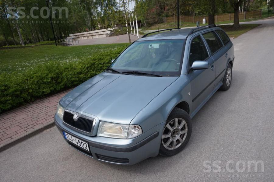 Blue Skoda Octavia 2002 in Jurmala, with an engine capacity of 1.90 L and mileage of 542 thousand km for 1995 €, photo 1 on AUTOMOTO.COM.LV