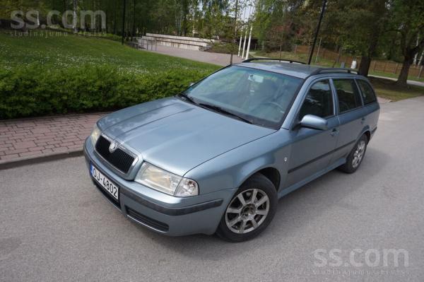 Синий Шкода Октавия 2002 в Юрмала, объемом двигателя 1.90 л и пробегом 542 тыс. км за 1995 €, фото 2 на AUTOMOTO.COM.LV