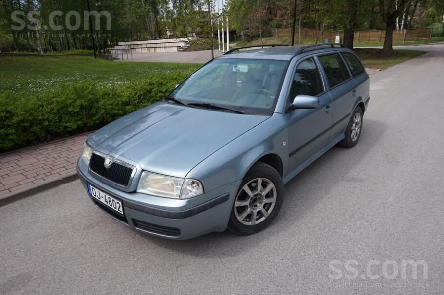 Blue Skoda Octavia 2002 in Jurmala, with an engine capacity of 1.90 L and mileage of 542 thousand km for 1995 €, photo 4 on AUTOMOTO.COM.LV