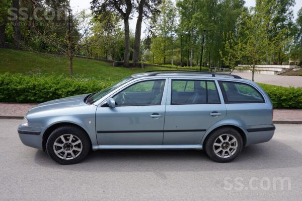 Синий Шкода Октавия 2002 в Юрмала, объемом двигателя 1.90 л и пробегом 542 тыс. км за 1995 €, фото 4 на AUTOMOTO.COM.LV