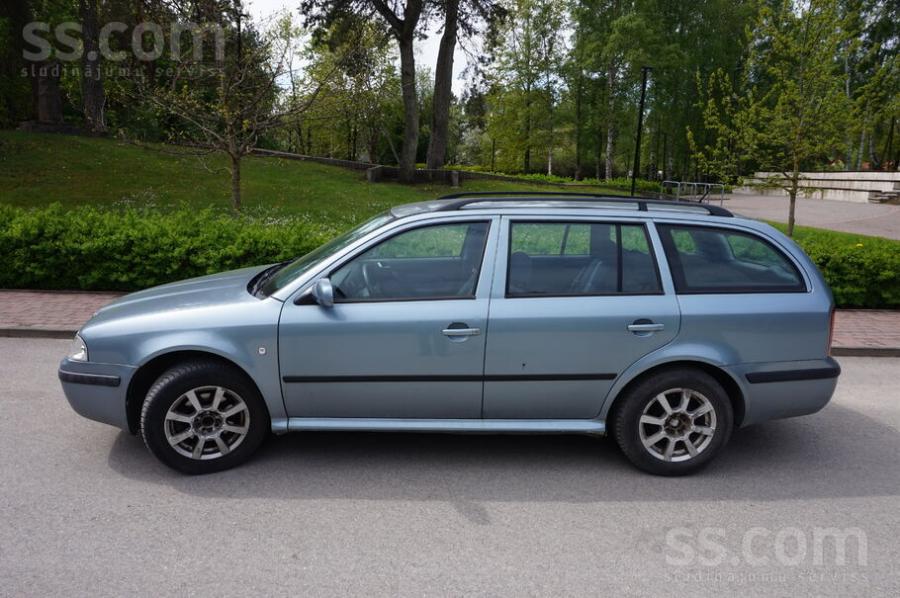 Blue Skoda Octavia 2002 in Jurmala, with an engine capacity of 1.90 L and mileage of 542 thousand km for 1995 €, photo 6 on AUTOMOTO.COM.LV