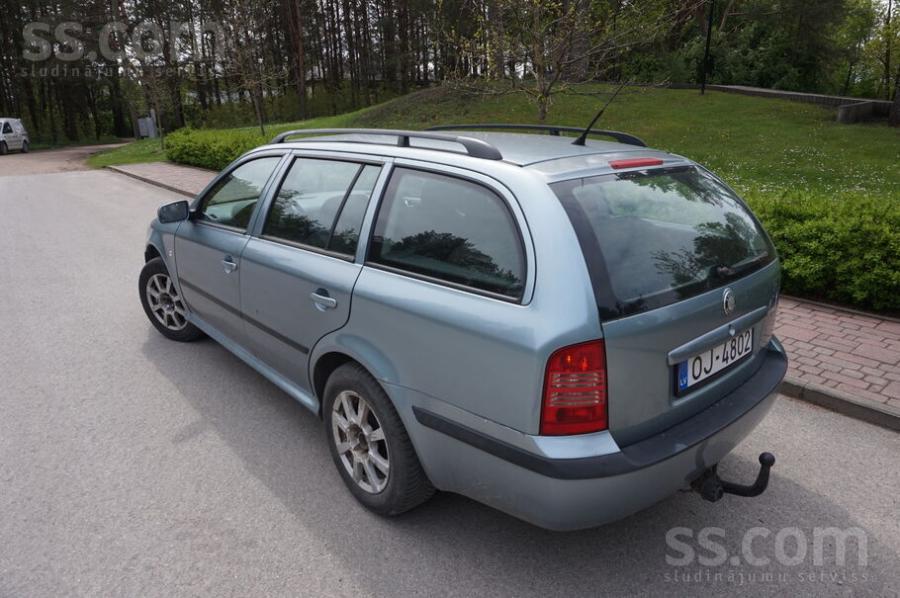 Blue Skoda Octavia 2002 in Jurmala, with an engine capacity of 1.90 L and mileage of 542 thousand km for 1995 €, photo 7 on AUTOMOTO.COM.LV