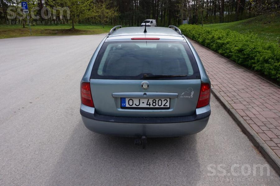 Blue Skoda Octavia 2002 in Jurmala, with an engine capacity of 1.90 L and mileage of 542 thousand km for 1995 €, photo 8 on AUTOMOTO.COM.LV