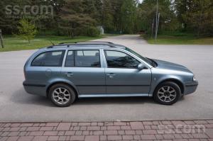 Blue Skoda Octavia 2002 in Jurmala, with an engine capacity of 1.90 L and mileage of 542 thousand km for 1995 €, photo 10 on AUTOMOTO.COM.LV
