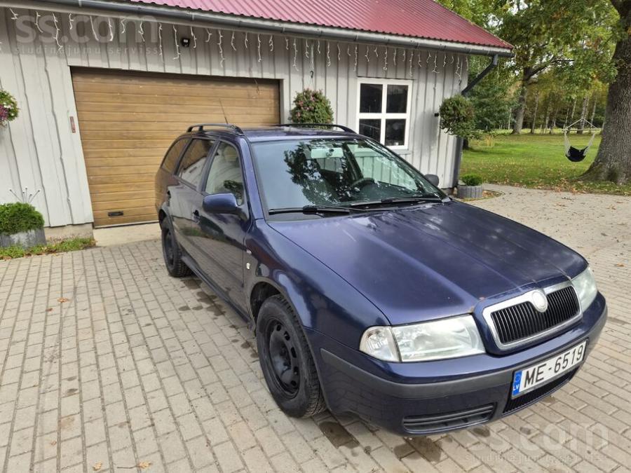 Синий Шкода Октавия 2003 в Вентспилс, объемом двигателя 1.90 л и пробегом 365 тыс. км за 1350 €, фото 3 на AUTOMOTO.COM.LV